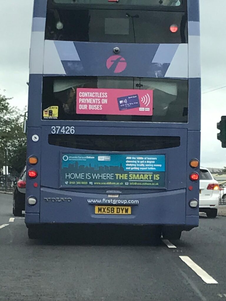 Bus Advertising Campaign for Oldham College a Huge Success - News ...